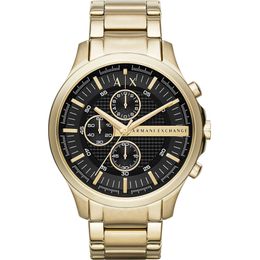 Armani Exchange Uhr Herren Gr&ouml;&szlig;e One Size gold / schwarz