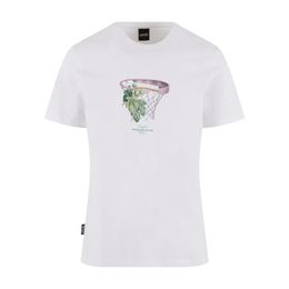 Cayler & Sons Cayler & Sons T-Shirt 'The Basket' Herren Gr&ouml;&szlig;e XXL hellgr&uuml;n / helllila / wei&szlig;