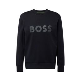 BOSS Sweatshirt 'Salbo' Herren Gr&ouml;&szlig;e L anthrazit / schwarz