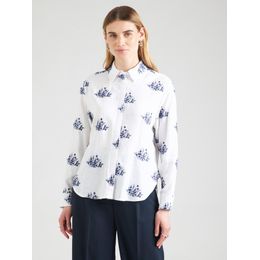 MSCH COPENHAGEN Bluse 'Ryan Conella' Damen Größe S/M blau / weiß