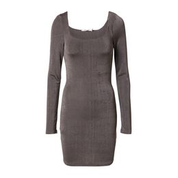 NA-KD Kleid Damen Gr&ouml;&szlig;e 42 grau Winterkleid