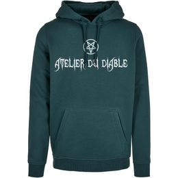 MT Men Sweatshirt 'Atelier Du Diable' Herren Gr&ouml;&szlig;e XXL smaragd / wei&szlig;