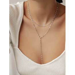 Hey Happiness Necklace 'Yara' female Silver size Onesize