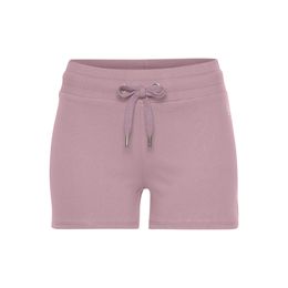 active by Lascana Lascana Active Shorts Damen Gr&ouml;&szlig;e XS grau / altrosa