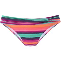 Lascana Damen Bikini-Hose, bunt-gestreift, Gr&ouml;&szlig;e 36