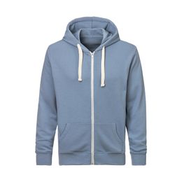 Kangaroos Herren Kapuzensweatjacke, hellblau, Gr&ouml;&szlig;e M (48/50)