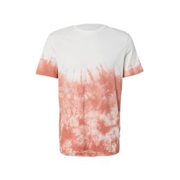 QS Shirt male size L Salmon / White