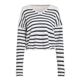 Tommy Hilfiger Pullover Damen Gr&ouml;&szlig;e XXXL marine / wei&szlig;