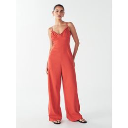 Willa Jumpsuit 'PALMS JUMPSUIT' Damen Gr&ouml;&szlig;e XXXL beige
