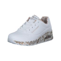 Skechers Sneaker 'Uno - Loving Love' Damen Gr&ouml;&szlig;e 39 gold / wei&szlig; Sommerschuhe
