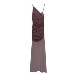 Pull&Bear Pull&bear Kleid Damen Gr&ouml;&szlig;e 34 schoko / mauve Winterkleid