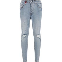 2Y Premium Jeans Herren Gr&ouml;&szlig;e 28 hellblau