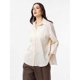 Antioch Bluse Damen Gr&ouml;&szlig;e L creme / grau