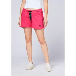 Chiemsee Sweatshorts Raspberry XS (34) - Normalgrößen Normalgrößen XS (34) Chiemsee Sweatshorts mit Tunnelzug