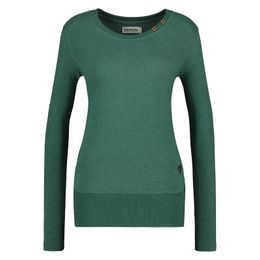 ALIFE & KICKIN Langarmshirt &raquo;Damen ConnyAK A&laquo; deep emerald melange L L ConnyAK A von alife and kickin - Casual Longsleeve f&uuml;r Damen mit femininem...