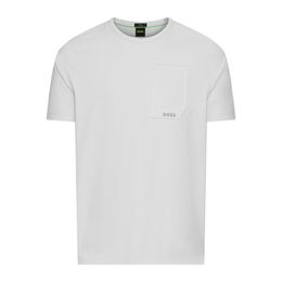 BOSS Green T-Shirt »Tee Urban Tech« mit Brusttasche Light/Pastel Grey054 S S T-Shirt von BOSS Green Menswear