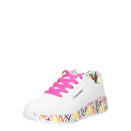 Skechers Sneaker 'Uno Lite - Lovely Luv' Mädchen Größe 32 gelb / pink / schwarz / weiß