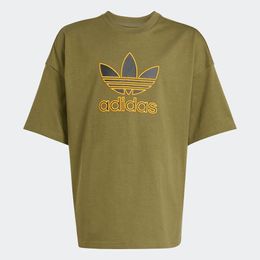 adidas originals Shirt 'Trefoil' boy Green size 164