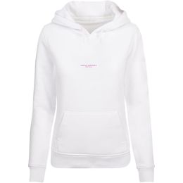 Mister Tee Sweatshirt 'Shine Bright' Damen Größe 5XL tanne / dunkelgrün / neonpink / weiß