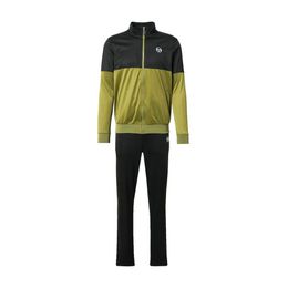 Sergio Tacchini Jogginganzug 'SANTOS' Herren Größe S oliv / schwarz