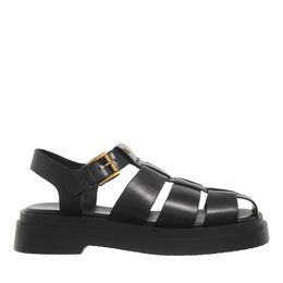 Michael Kors Sandalen - Indy Fisherman - Gr. 39 (EU) - in Schwarz - f&uuml;r Damen