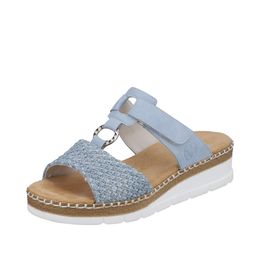 Rieker Pantolette Damen Gr&ouml;&szlig;e 41 hellblau