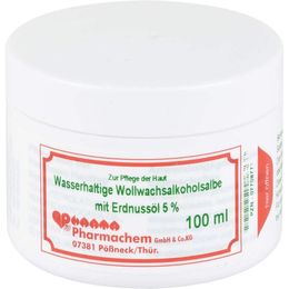 Wollwachsalkoholsalbe wasserh.m.Erdn.&Ouml;l 5% 100 g