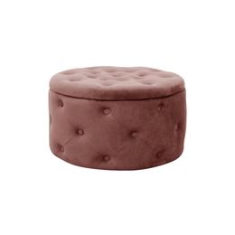 Pouf mit Stauraum Anna rosa/pink &Oslash;: 55 M&ouml;bel > Bodenkissen &raquo; DeinBett