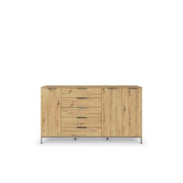 Highboard Frome holzfarben Maße (cm): B: 199 H: 111 Möbel > Kommoden » DeinBett