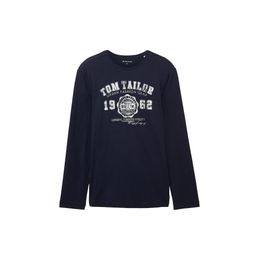 Tom Tailor Shirt Herren Größe S dunkelblau / weiß