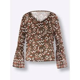Heine Blouse female Brown size 42