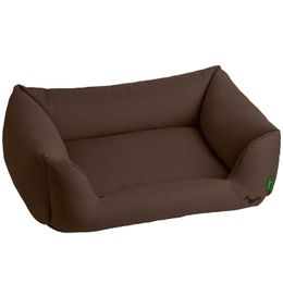 Hunter Orthop&auml;disches/Ergonomisches Hundesofa Livo braun / S