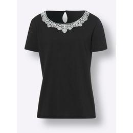 Heine Shirt female Black size 44