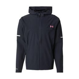 Under Armour Sportjacke Herren Größe S silbergrau / rosa / schwarz
