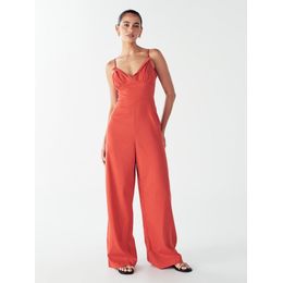 Willa Jumpsuit 'PALMS JUMPSUIT' Damen Gr&ouml;&szlig;e XL beige