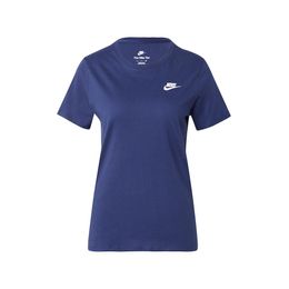Nike Sportswear T-Shirt 'Club Essential' Damen Größe M navy / weiß