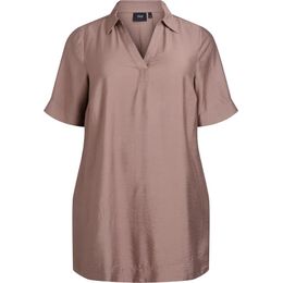 ZIZZI Tunika 'POLLY' Damen Gr&ouml;&szlig;e XL/XXL braun