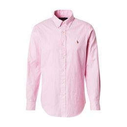 Polo Ralph Lauren Hemd Herren Gr&ouml;&szlig;e M rosa / wei&szlig;