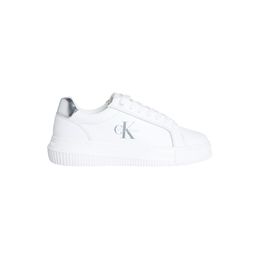 Calvin Klein Jeans Sneaker Damen Größe 37 silber / weiß