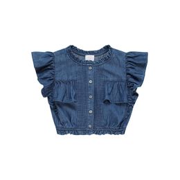 GAP Bluse M&auml;dchen Gr&ouml;&szlig;e 152/158 blue denim