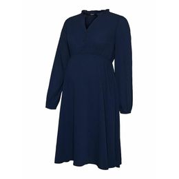 Vero Moda Maternity Umstand Kleid 'Maya' Damen Größe 36 nachtblau Winterkleid