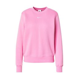 Nike Sportswear Sweatshirt 'Phoenix Fleece' Damen Größe XL hellpink / weiß