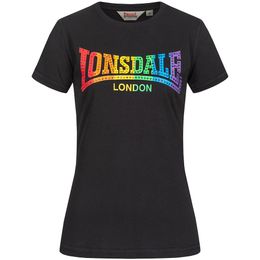 Lonsdale Shirt 'Happisburg' female Black size XXL