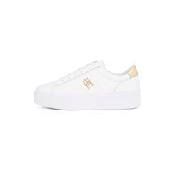 Tommy Hilfiger Sneaker Damen Größe 41 gold / weiß