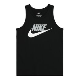 Nike Sportswear Top Jungen Gr&ouml;&szlig;e 128/138 grau / schwarz / wei&szlig;