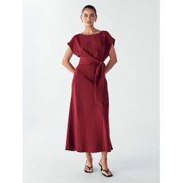 Willa Kleid 'SHAUNA' Damen Gr&ouml;&szlig;e 46 rot Winterkleid