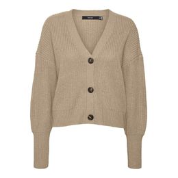 V&eacute;ro Moda Vero Moda Knit Cardigan 'VMLea' female Brown size L