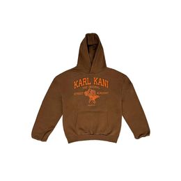 Karl Kani Sweatshirt 'Street Academy Washes Os' male Brown size XL