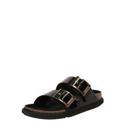 Birkenstock Pantolette Damen Größe 39 gold / schwarz