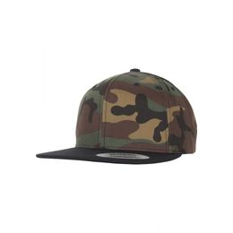 Flexfit Cap Herren Größe 55/60 schoko / ocker / dunkelgrün / schwarz